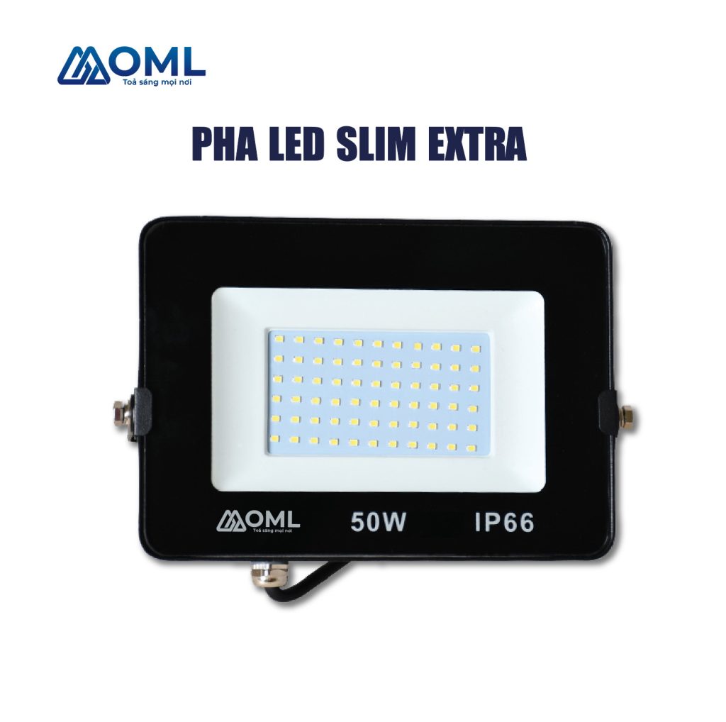 PHA CHIẾU LED 50W SLIM EXTRA - Đèn LED OML Lighting